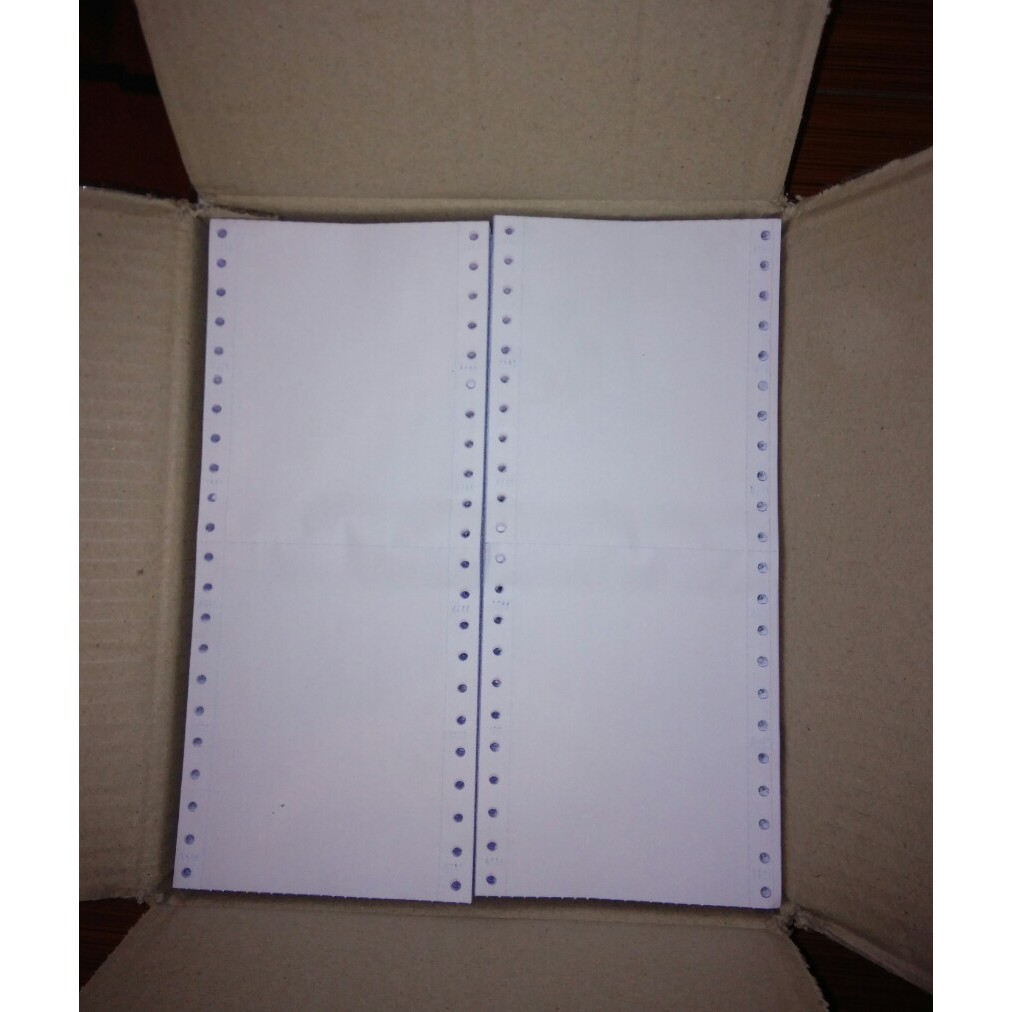 Jual INDOPAPER - CONTINOUS FORM PAPER 2 PLY BAGI 4 / WARTEL / POS ...