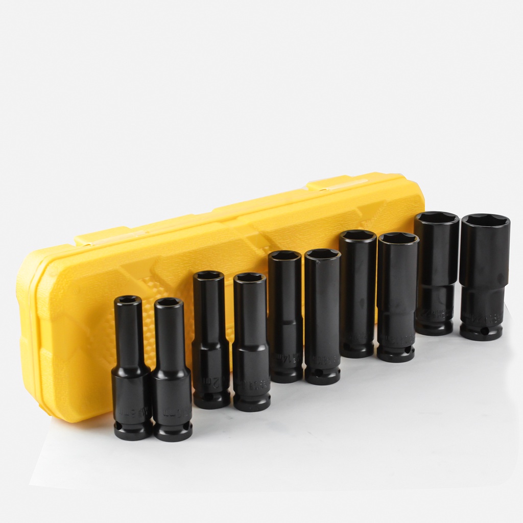 Jual Mata Socket Extention Impact Socket 10 pcs 1/2 Inch - Impact ...