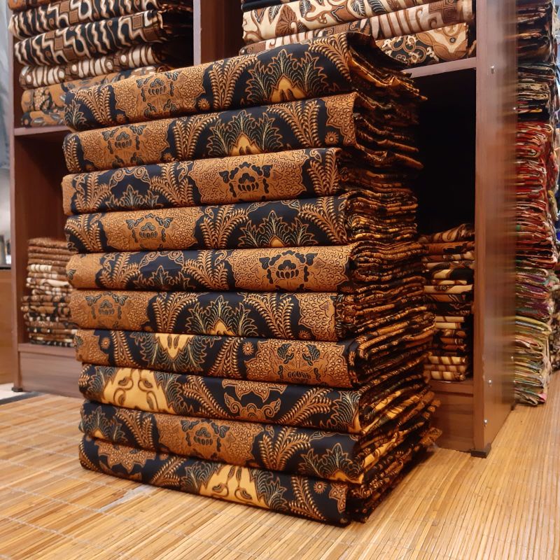 Jual Kain Batik Sogan Solo (Bokor Kencono) | Shopee Indonesia