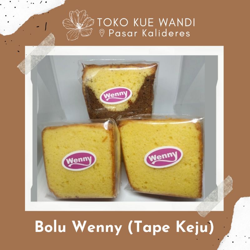 Jual Bolu Wenny Tape Keju / Marmer Coklat / Loyang | Shopee Indonesia