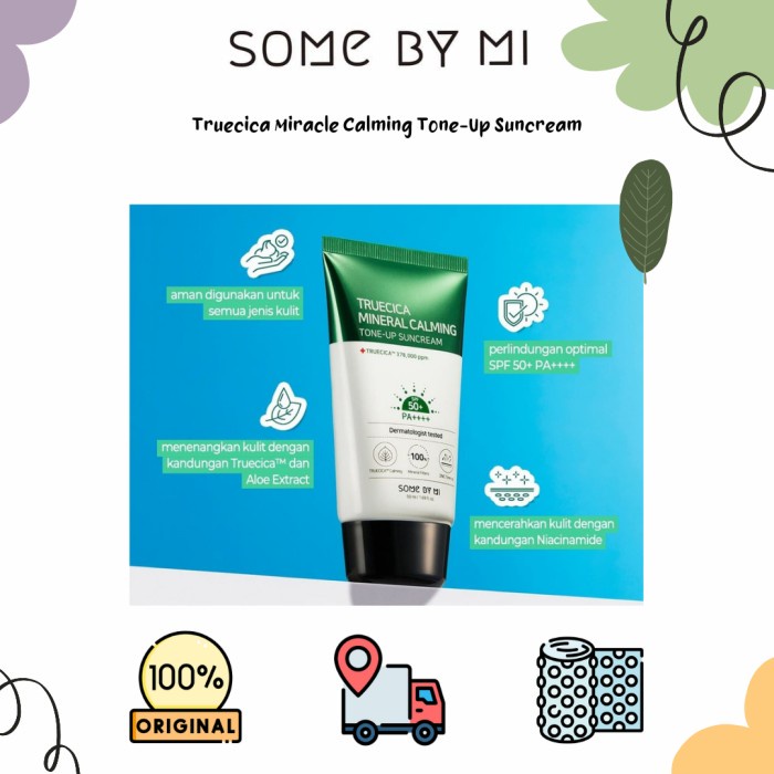 Jual SOMEBYMI SOME BY MI True Cica Mineral 100 Calming Sunscreen SPF 50 ...