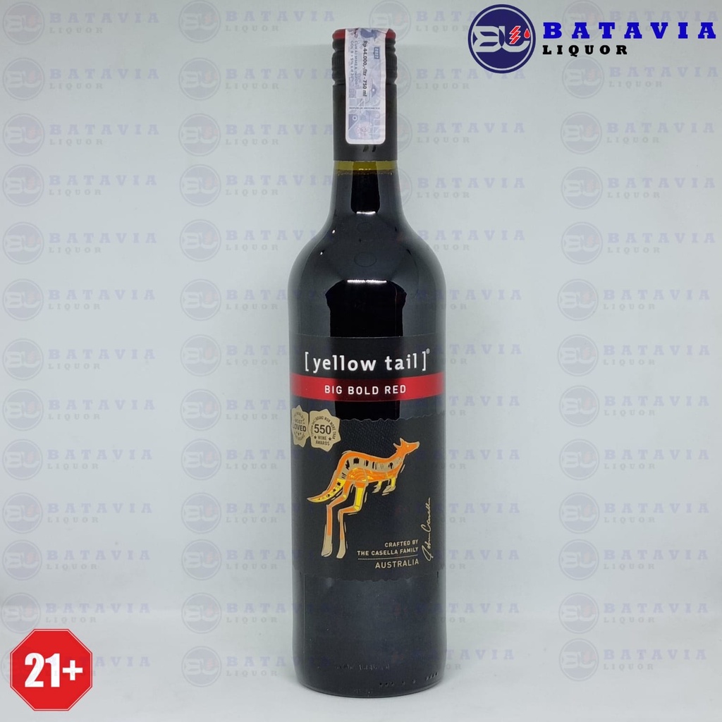Jual Yellow Tail Big Bold Red 750ml | Shopee Indonesia