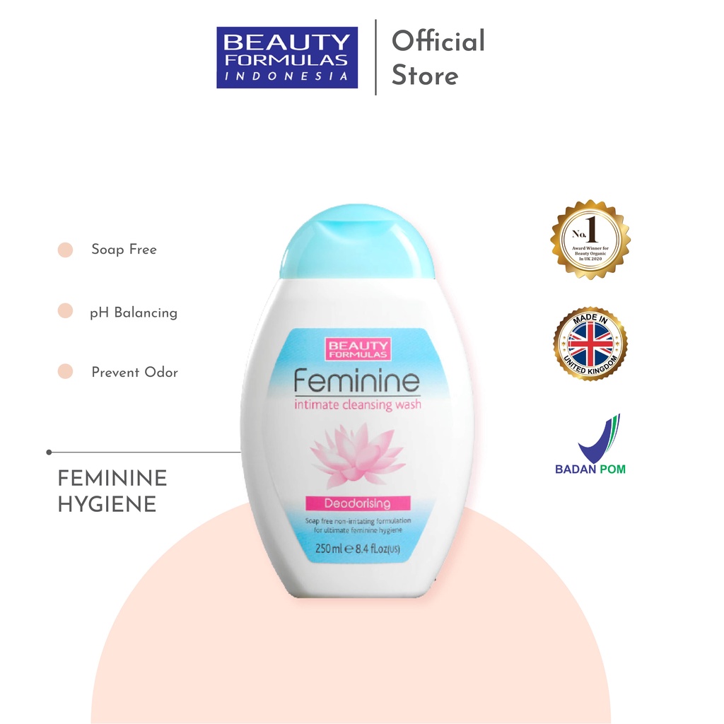 Jual Beauty Formulas Feminine Intimate Cleansing Wash Deodorising 250
