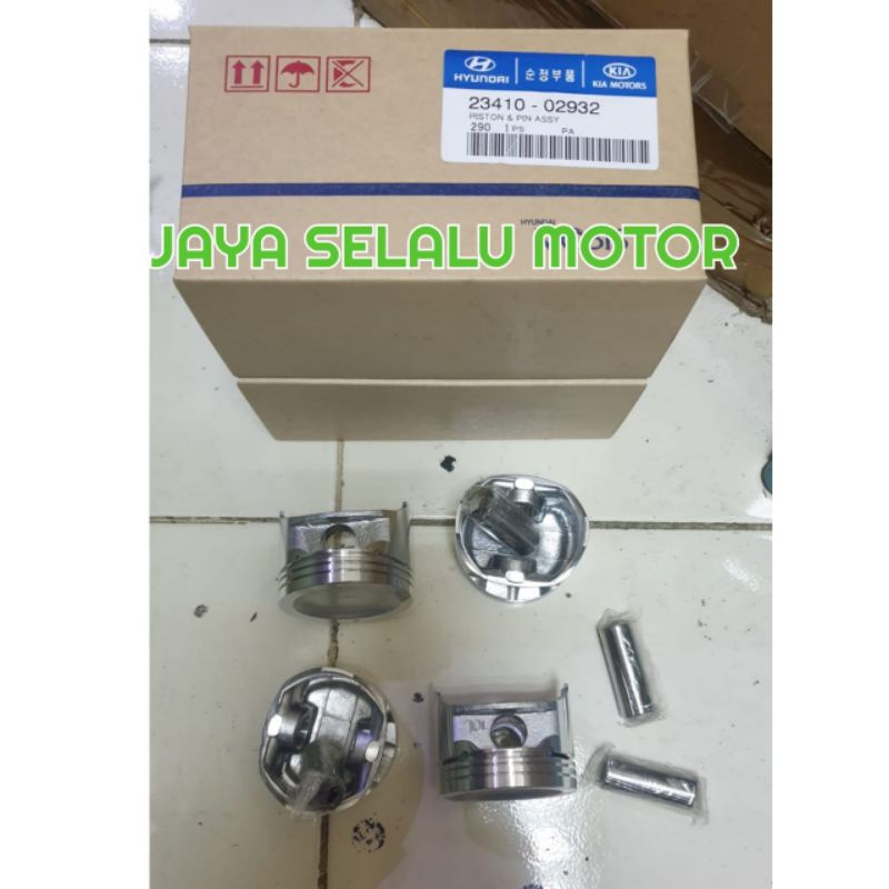 Jual Piston Assy Set Seher Komplit Set Hyundai Atoz 1.0 1000CC Kia ...