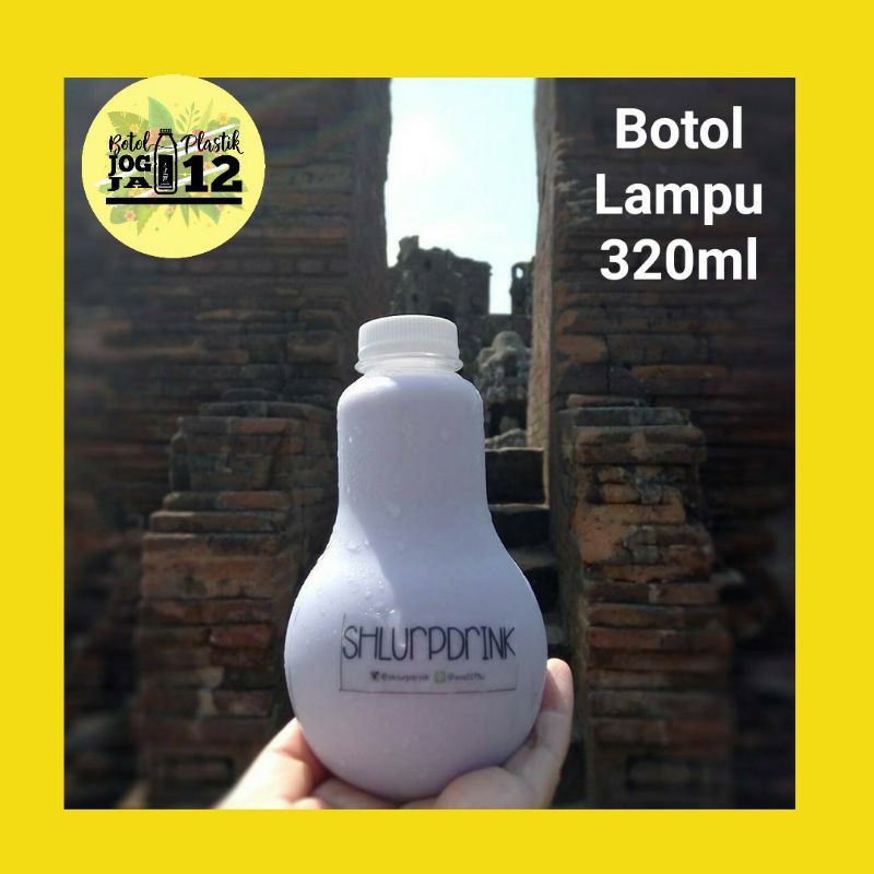 Jual 1Kg Muat 25Pcs Botol Bohlam 320ml, botol lampu 320ml, botol ...