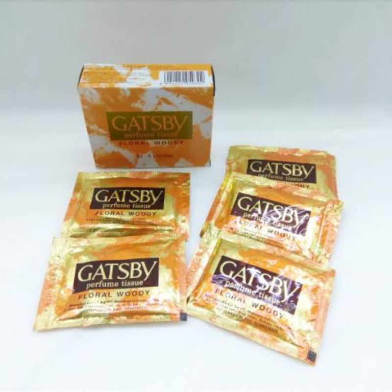 Jual MANDOM GATSBY PERMUFE TISSUE - 1 BOX (5 SACHET) | Shopee Indonesia