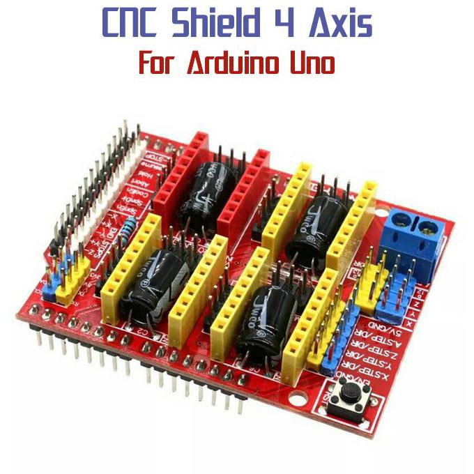 Jual ARDUINO CNC SHIELD V3 LASER CUTING 3D PRINTER BELUM TERMASUK ...