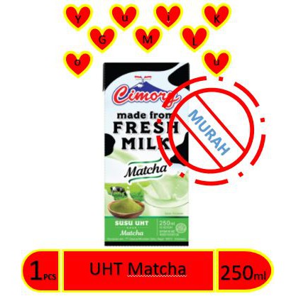 Jual Cimory UHT Matcha 250ml 1 pcs | Shopee Indonesia
