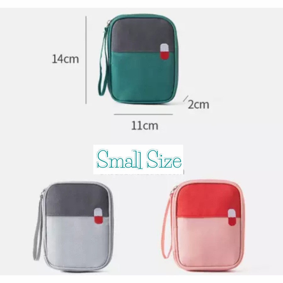 Jual Korean Medical Pouch / Tas Obat / Dompet Kotak Obat Korea | Shopee Indonesia