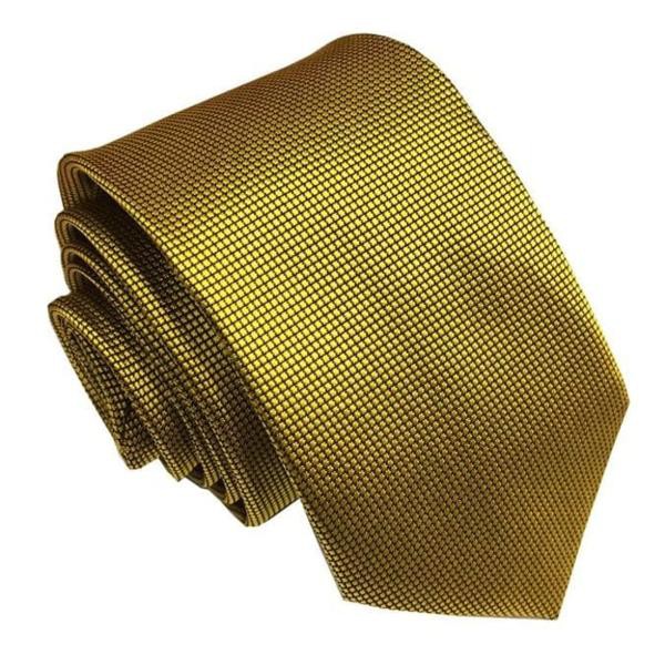 Jual Dasi Motif Bintik Kotak Kotak Warna Gold / Ukuran 3 Inchi 7-8 Cm ...