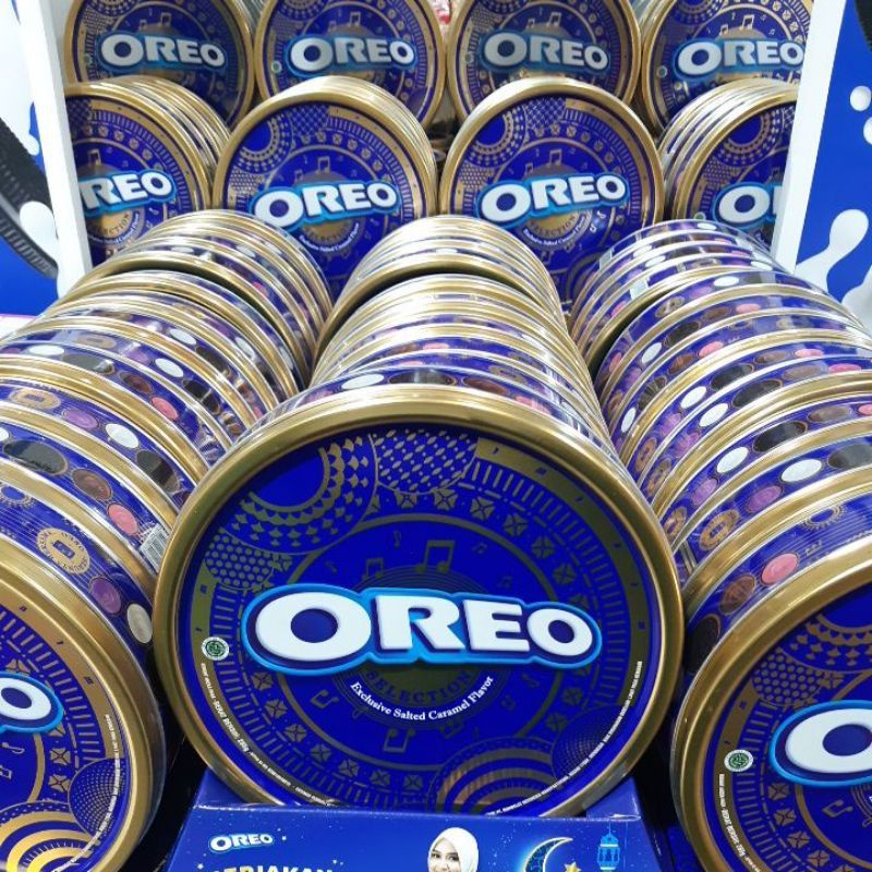 Jual OREO SELECTION BISKUIT KALENG 285R | Shopee Indonesia
