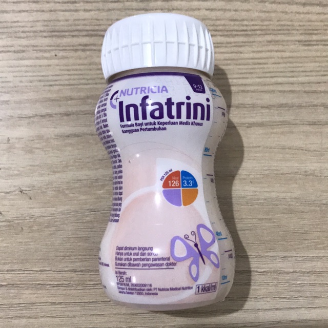 Jual Infatrini Cair 125ml - Nutricia Infatrini Cair 125ml | Shopee ...
