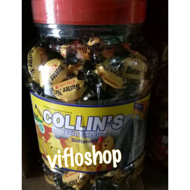 Jual Permen Kacang Butternut (Butter Nut) Collin's Toples collin ...