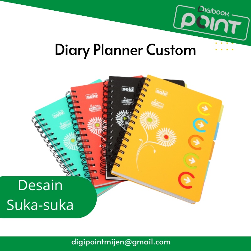 Jual CETAK BUKU PLANNER CUSTOM | Notebook Custom Hardcover - Isi 75 ...