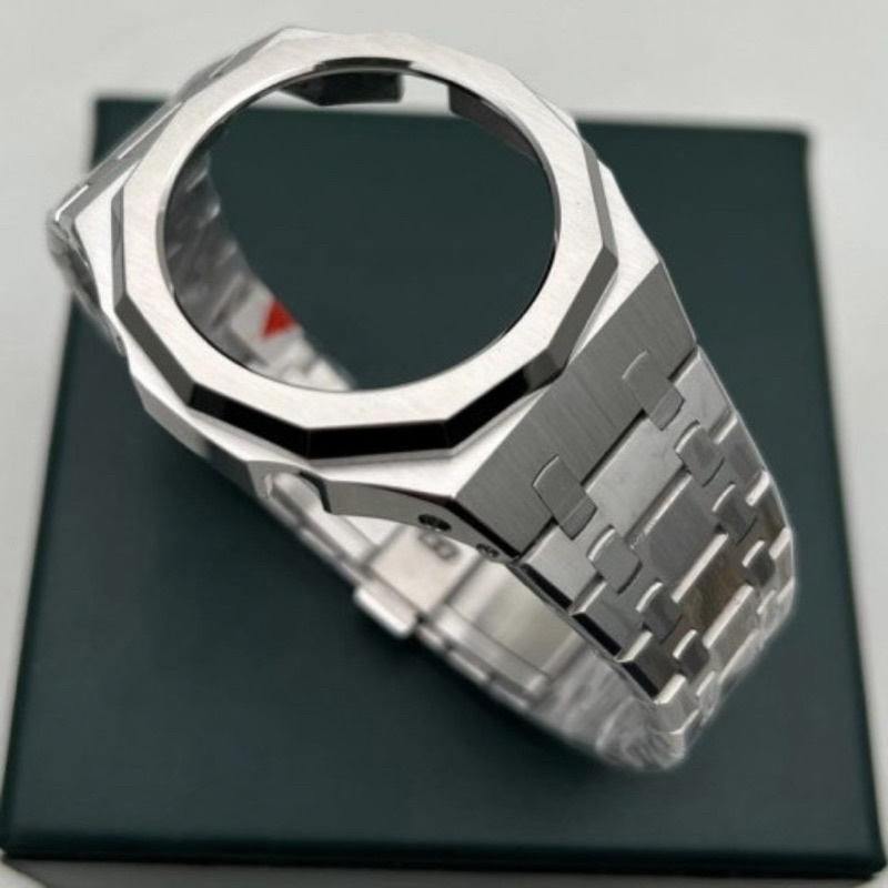 Jual GSHOCK GA2100 CASE GEN 5TH STAINLESS SILVER FULL | Shopee Indonesia
