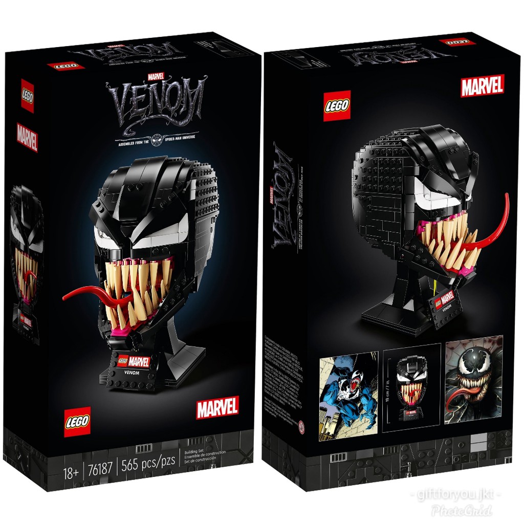 Jual Lego Marvel 76187 Venom Bricks Action Figure Dekorasi Rumah Mainan ...