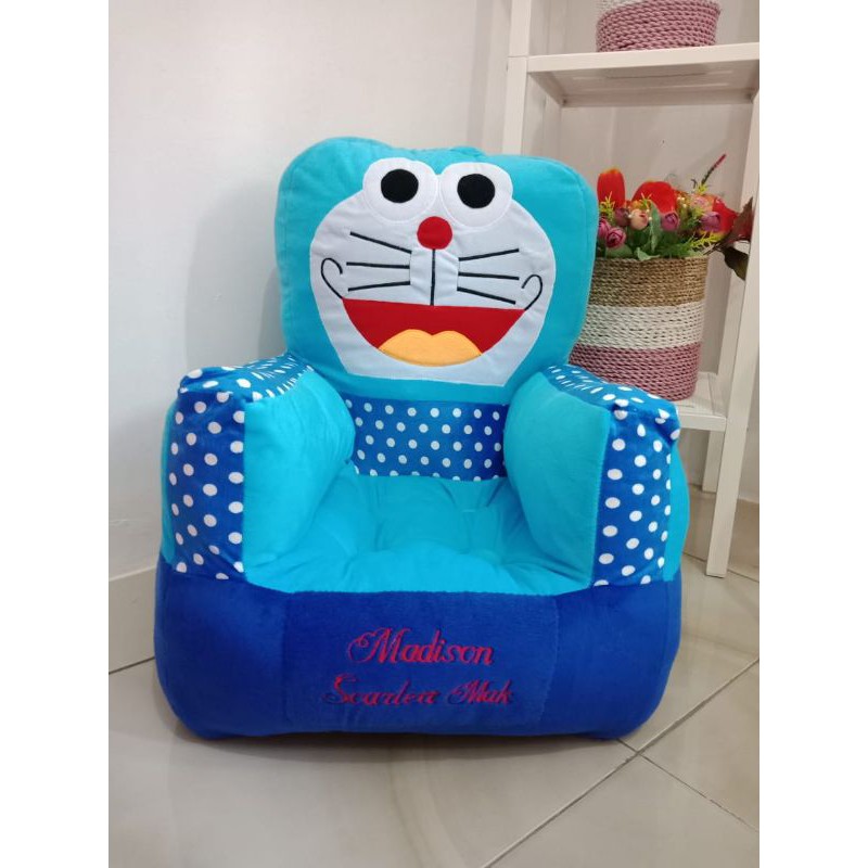 Jual SOFA ANAK KARAKTER HELLO KITTY MICKEY GARFIELD DORAEMON TAYO ...