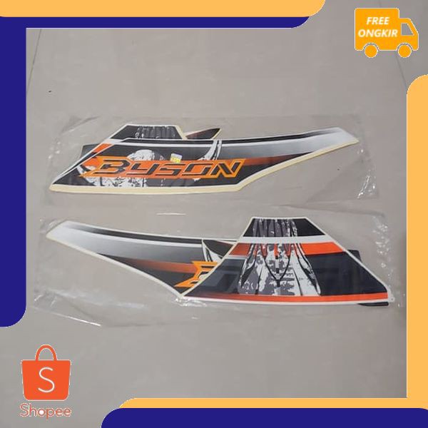 Jual Stiker Bodi / Lis Body / Striping Byson 2011 Putih | Shopee Indonesia
