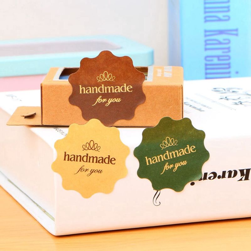 Jual Sticker Packaging Handmade / Sticker Kemasan / Stiker Label ...