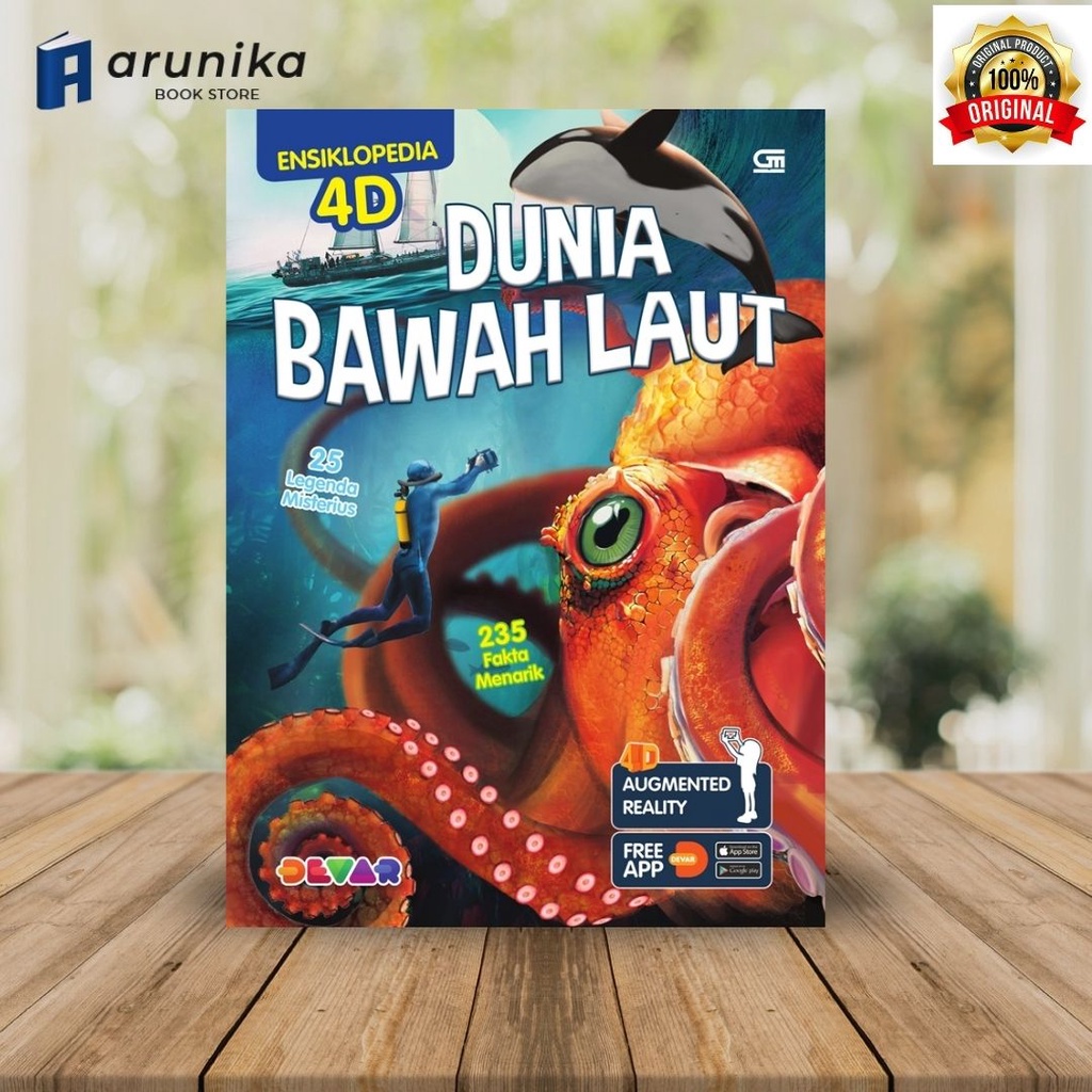Jual Ensiklopedia 4D Dunia Bawah Laut / Devar ( Augmented Reality ...