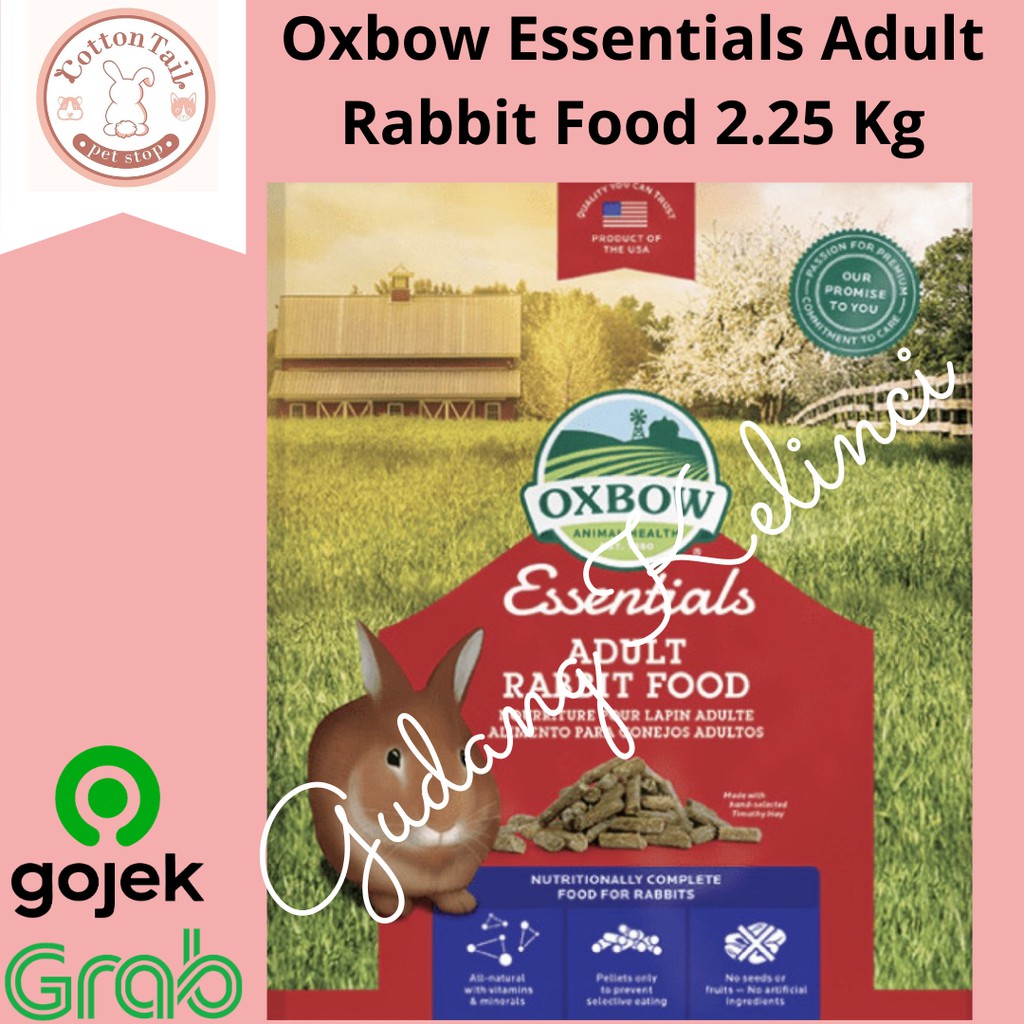 Jual Oxbow Essentials Adult Rabbit 5 LB / 2.25 Kg | Shopee Indonesia