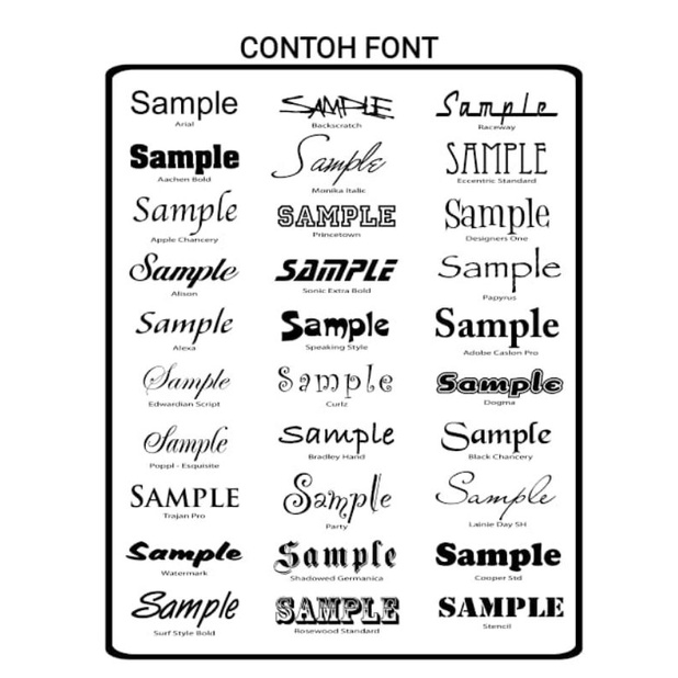 Jual Orderan khusus/Logo/Papan nama | Shopee Indonesia