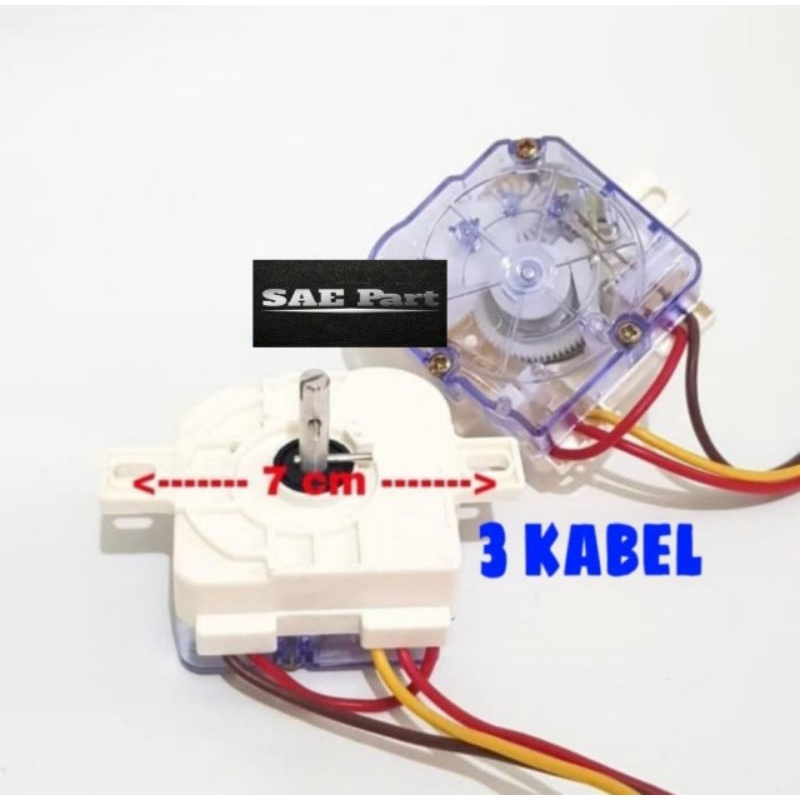 Jual Timer Mesin Cuci 3 Kabel MULTI Wash/Pencuci KOTAK Kuping | Shopee ...