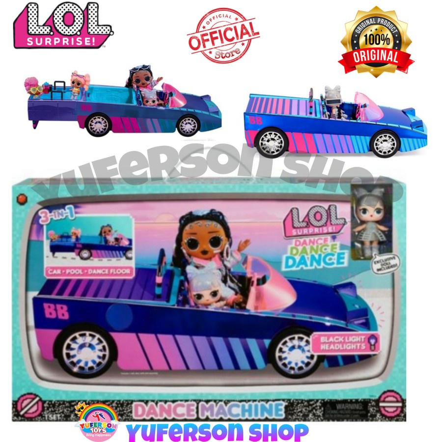 Jual LOL Surprise Doll Mechine Car Set Original with Car LOL Figure ...