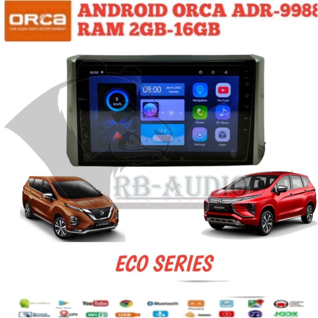 Jual Head Unit Android Orca Eco Xpander - New Livina 9 inch Plug And ...