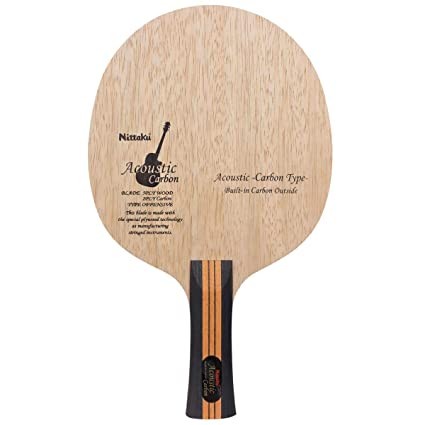 Jual Kayu Pingpong /Tenis Meja Nittaku Acoustic Carbon | Shopee Indonesia