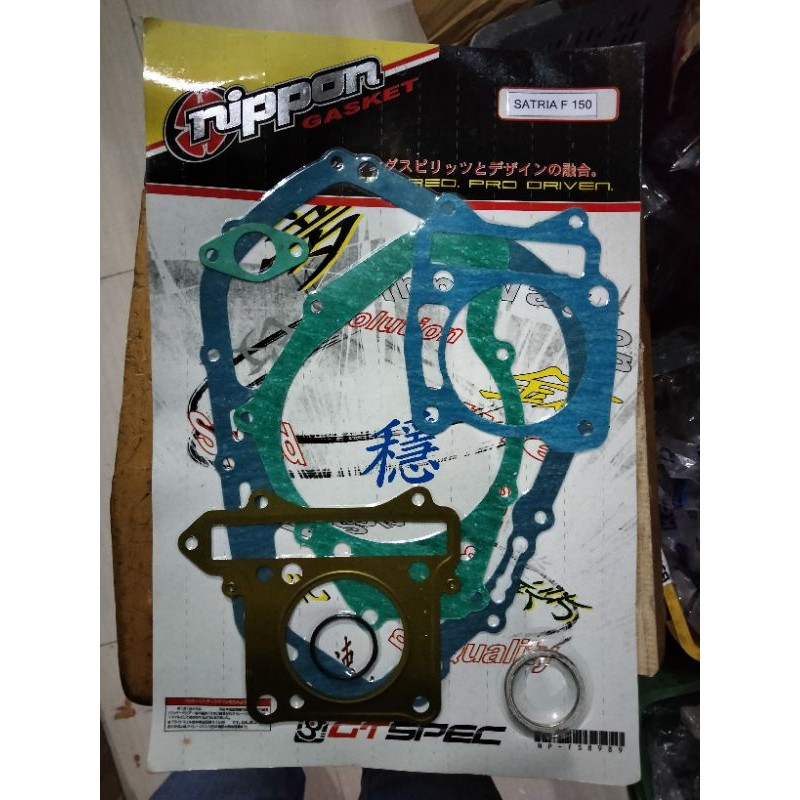 Jual Packing Full Set/Paken Gasket Satria Fu 150 | Shopee Indonesia