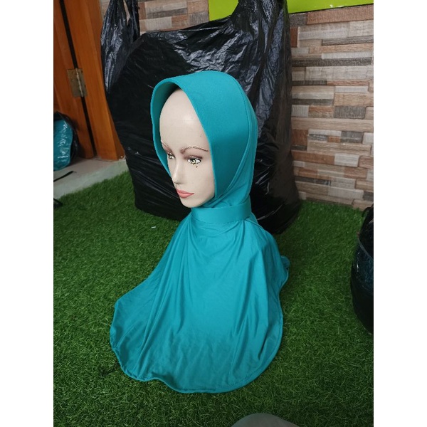 Jual jilbab tosca muda (pkk) model polos | Shopee Indonesia