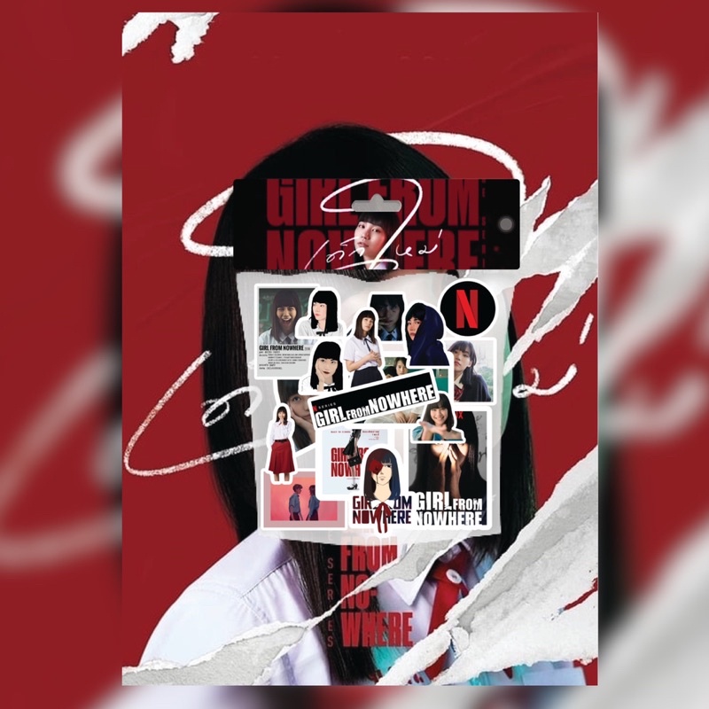 Jual [17 PCS STICKERS] Stickers NANNO GIRL FROM NOWHERE untuk laptop ...