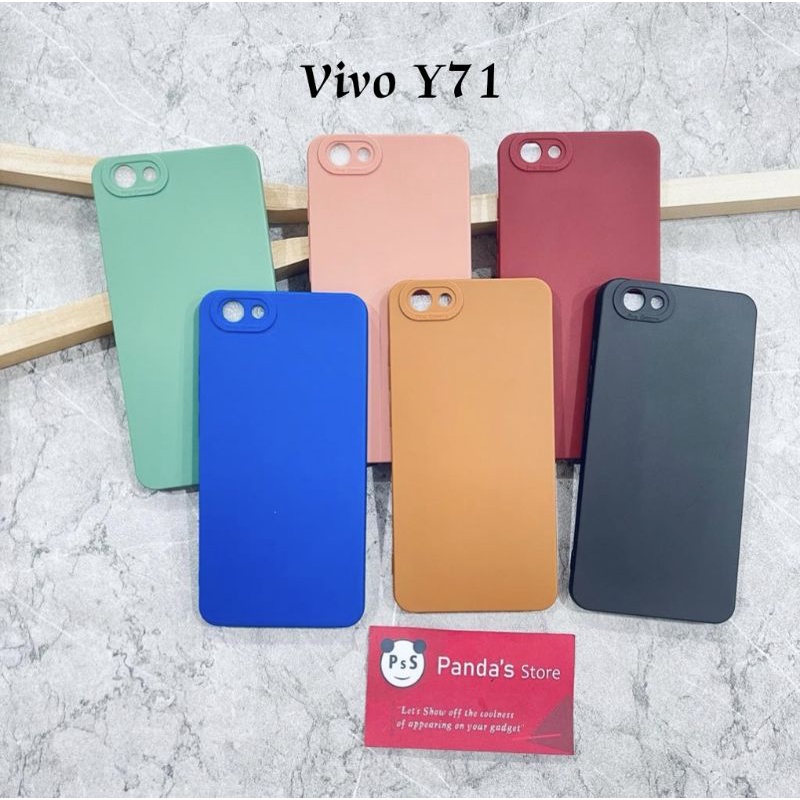 Jual Softcase Pro Camera Vivo Y71 Candy Case Full Color 3D Silikon TPU ...