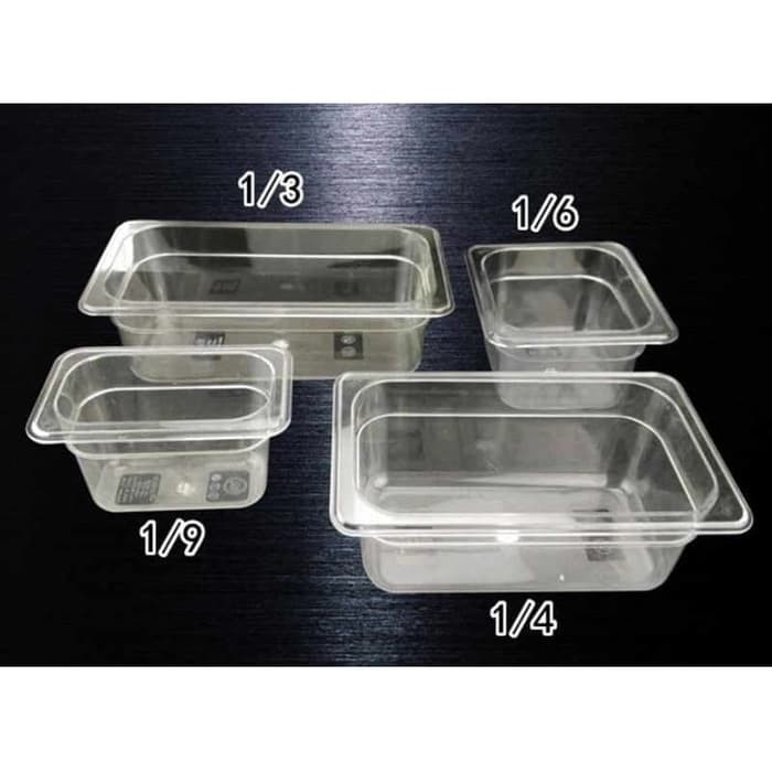 Jual Polycarbonate Food pan 1 per 2 tinggi 10CM - foodpan 1/2/10 tahan ...