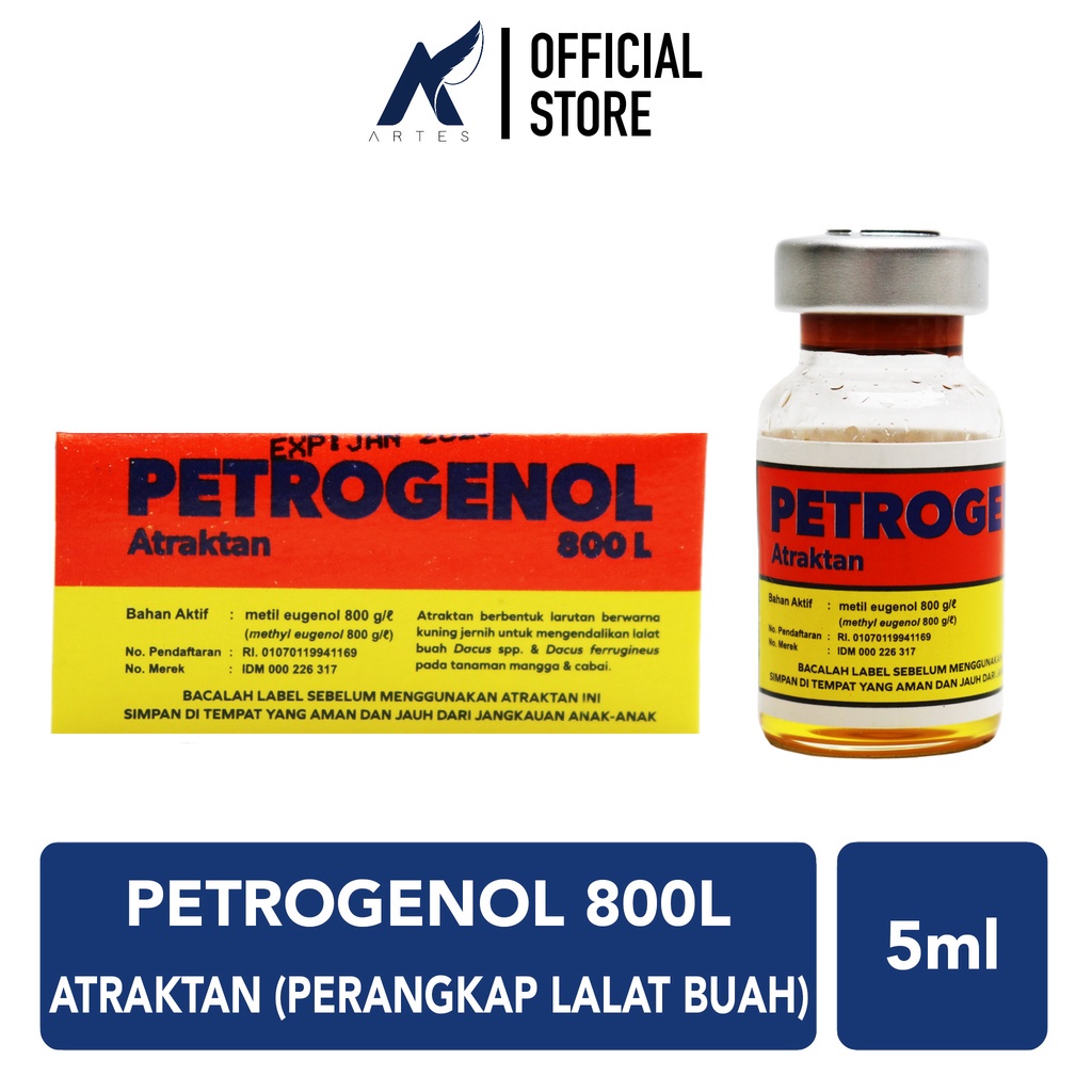 Jual PETROGENOL 800 L Atraktan-Perangkap-Insektisida Lalat Buah-Leaf ...