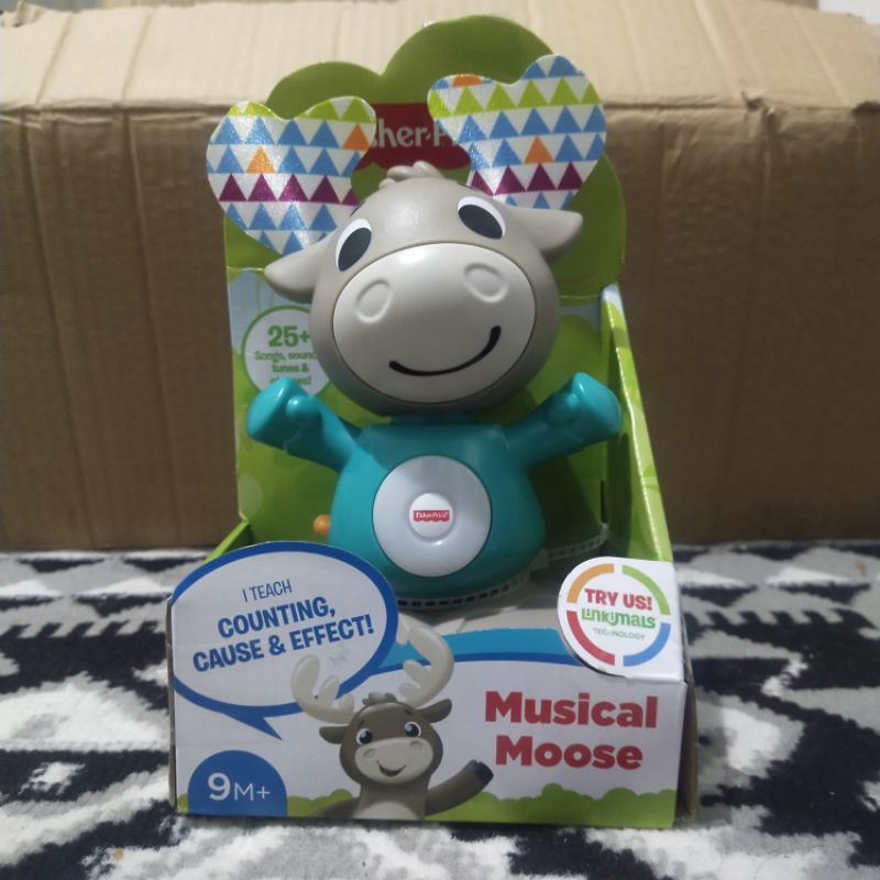 Jual Fisher Price Musical Moose | Shopee Indonesia