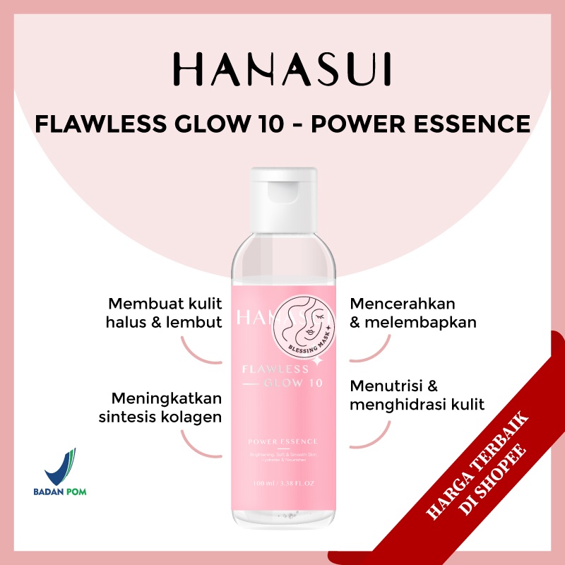 Jual HANASUI Flawless Glow 10 | Acne Treatment - Day Night Cream ...
