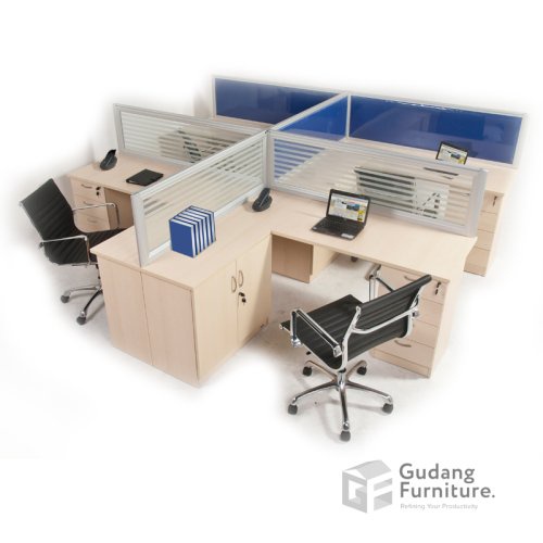 Jual Meja Partisi Workstation Kantor Meja Kerja Staff Meja Kantor ...
