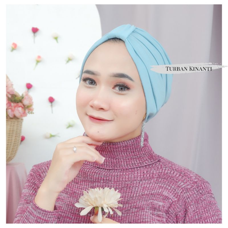 Jual Turban Kinanti - Turban Instan Polos Jersey Korea Premium - Part 1 ...