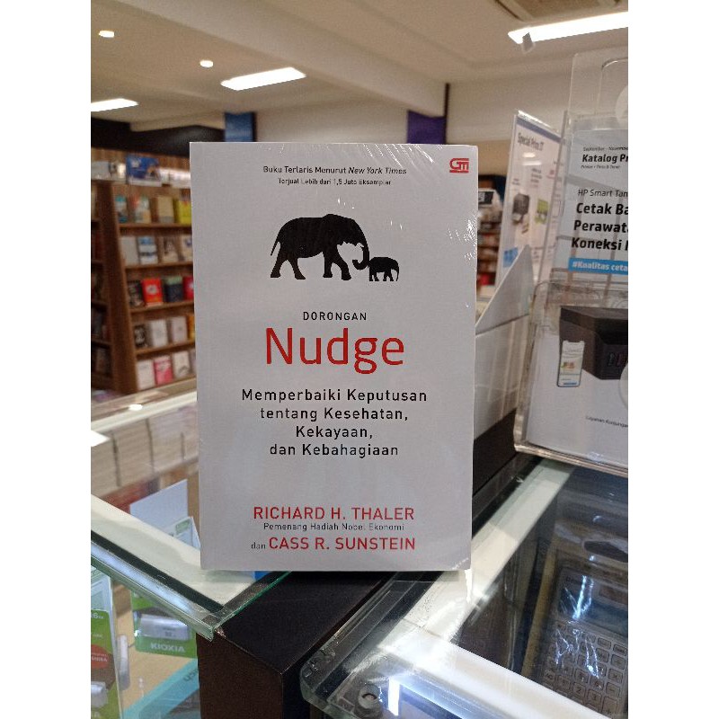 Jual Buku Dorongan Nudge Richar Thaler Original gramedia | Shopee Indonesia