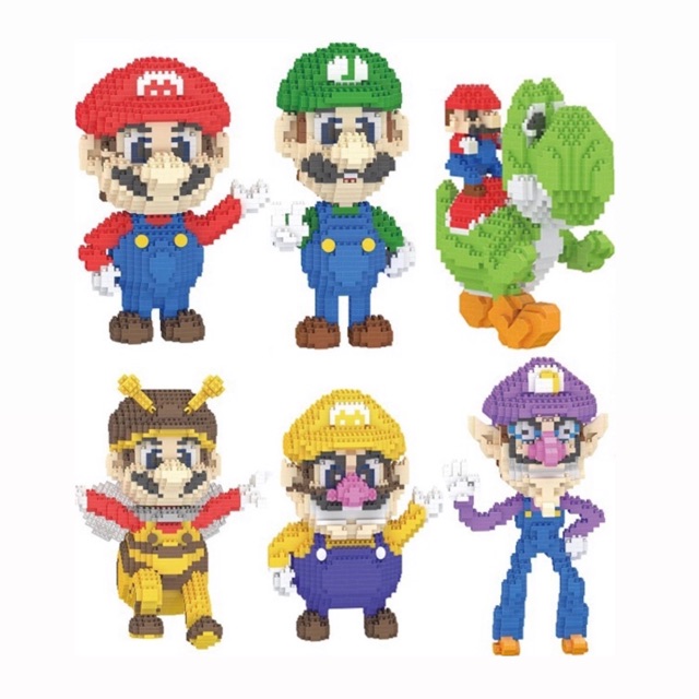 Jual Nano Block / Balok / Blok / Bricks Mario Bros and Friend | Shopee ...
