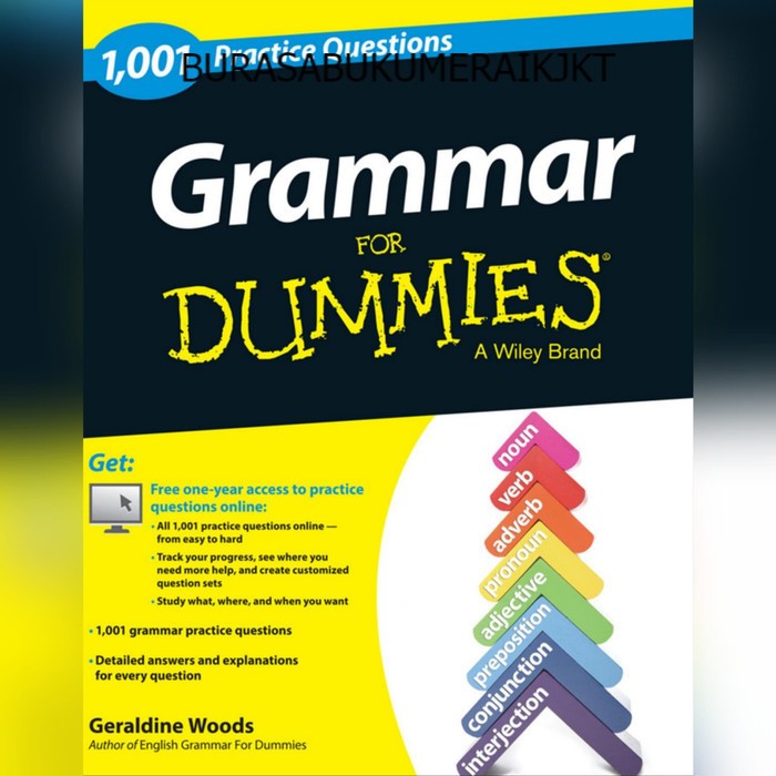Jual Grammar For Dummies: 1,001 Practice Questions (BUKU CETAK ...