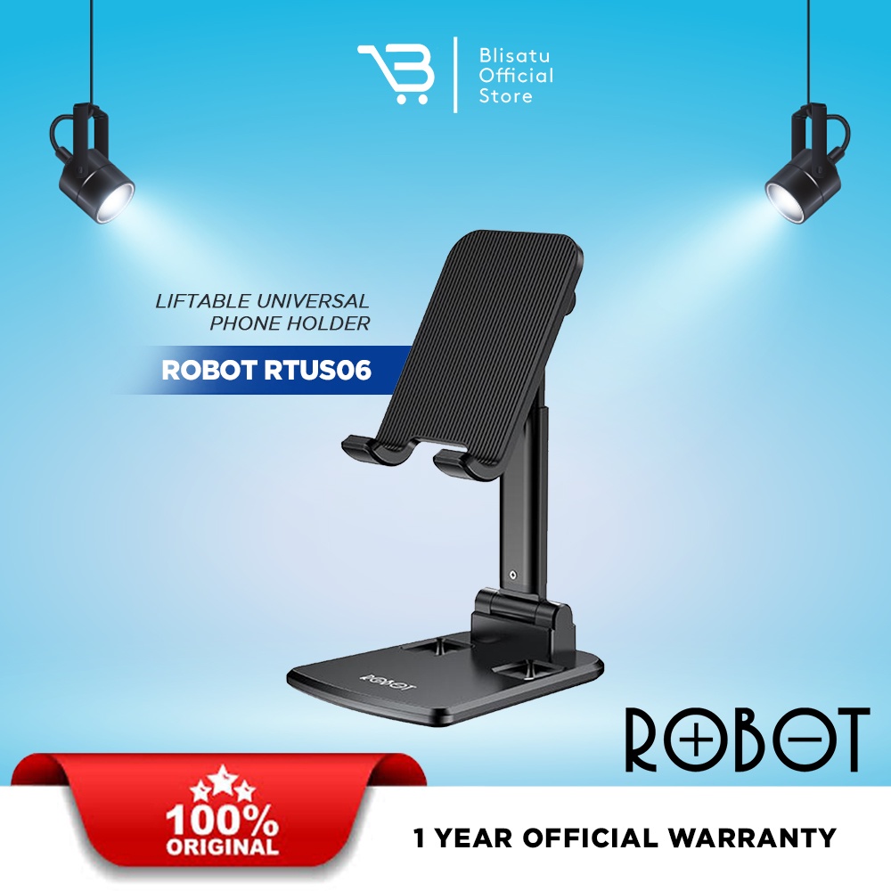 Jual ROBOT RT-US06 Fully Foldable Liftable Universal Holder - Garansi 1 ...