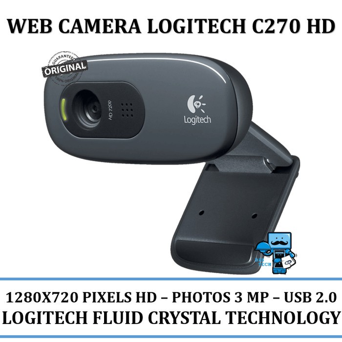 Jual Web Camera Logitech C270 HD | Shopee Indonesia