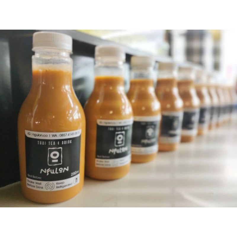 Jual Thai Tea 250 ml | Thai Tea Murah | Thai Tea Enak | Shopee Indonesia