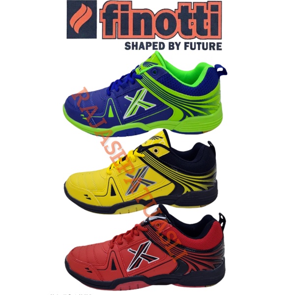 Jual FINOTTI Sport Sepatu Badminton FREE KAOSKAKI Unisex ...