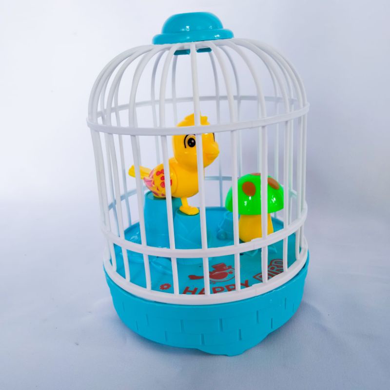Jual Mainan anak BURUNG sangkar BERKICAU SNI murah Voice Control ...