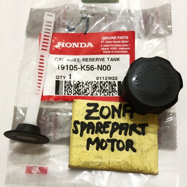 Jual Tutup Air Radiator New Sonic GTR 150 CB150R LED AHM 19105 K56 N00 ...