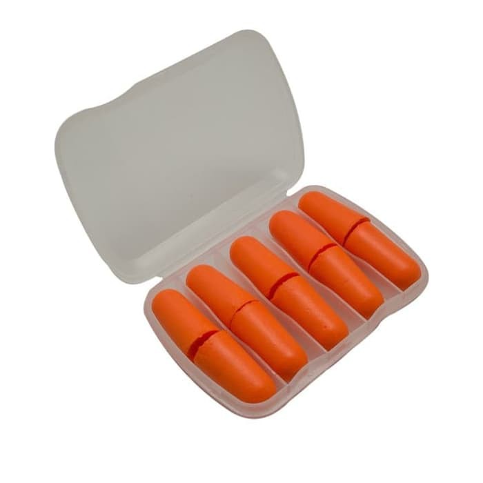 Jual ear plug earplug satu set 5 pcs pelindung telinga bahan Foam ...